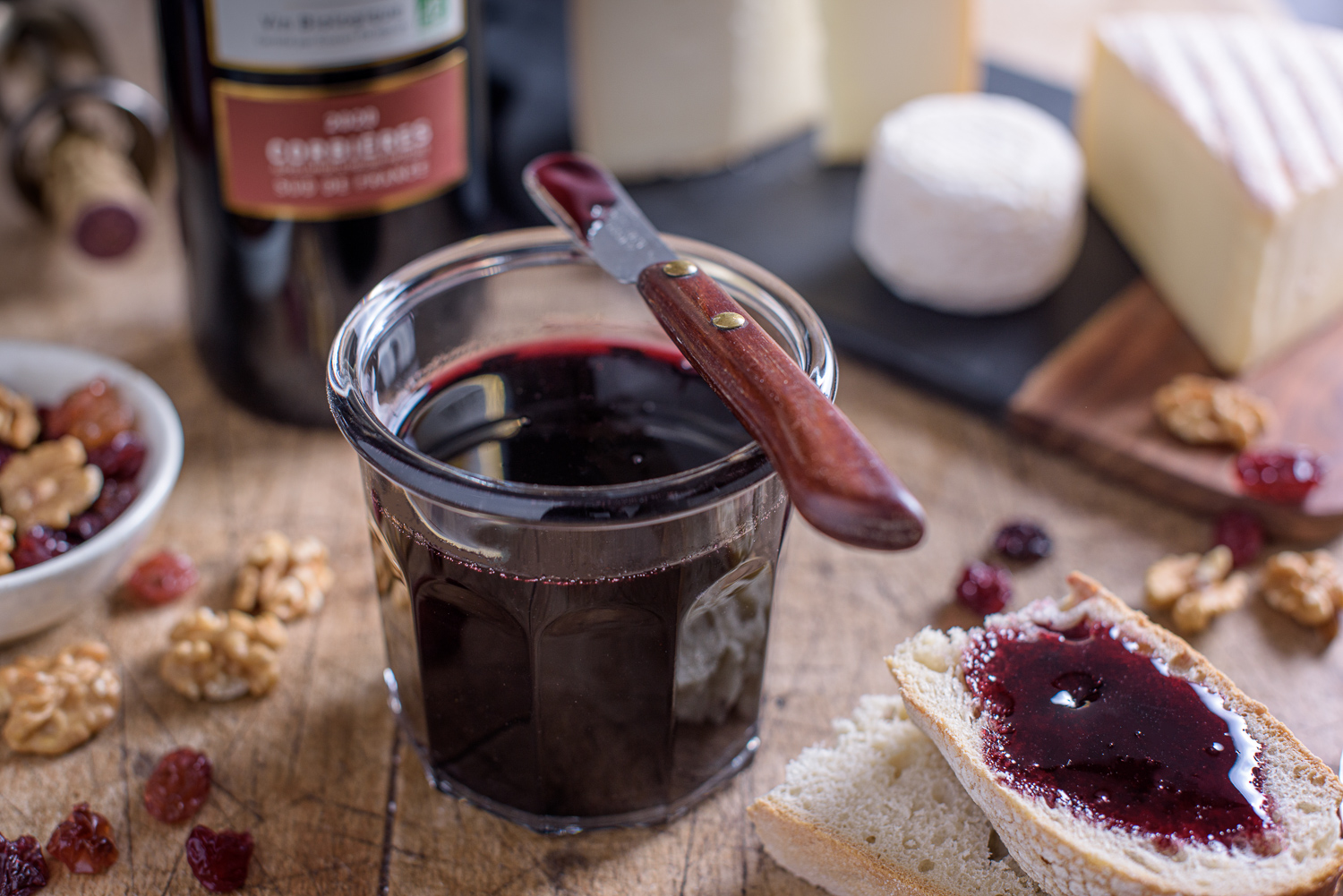 Confiture de vin rouge épicée - La Bouscule