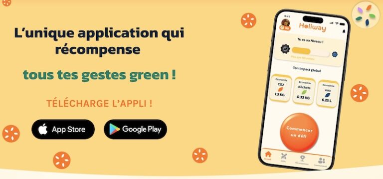 Holiway : l'application des défis écolos récompensés